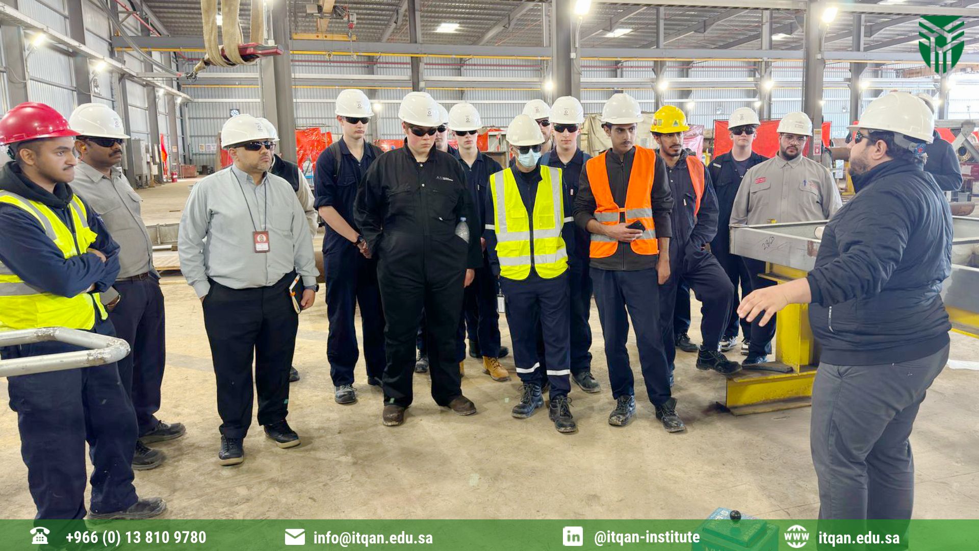 ITQAN Hosts Students from Lincoln College United Kingdom - ITQAN